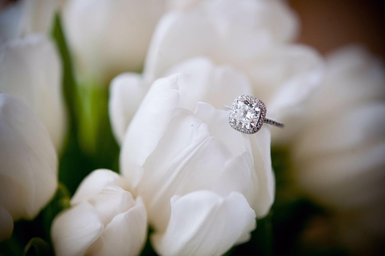 Halo Engagement Ring