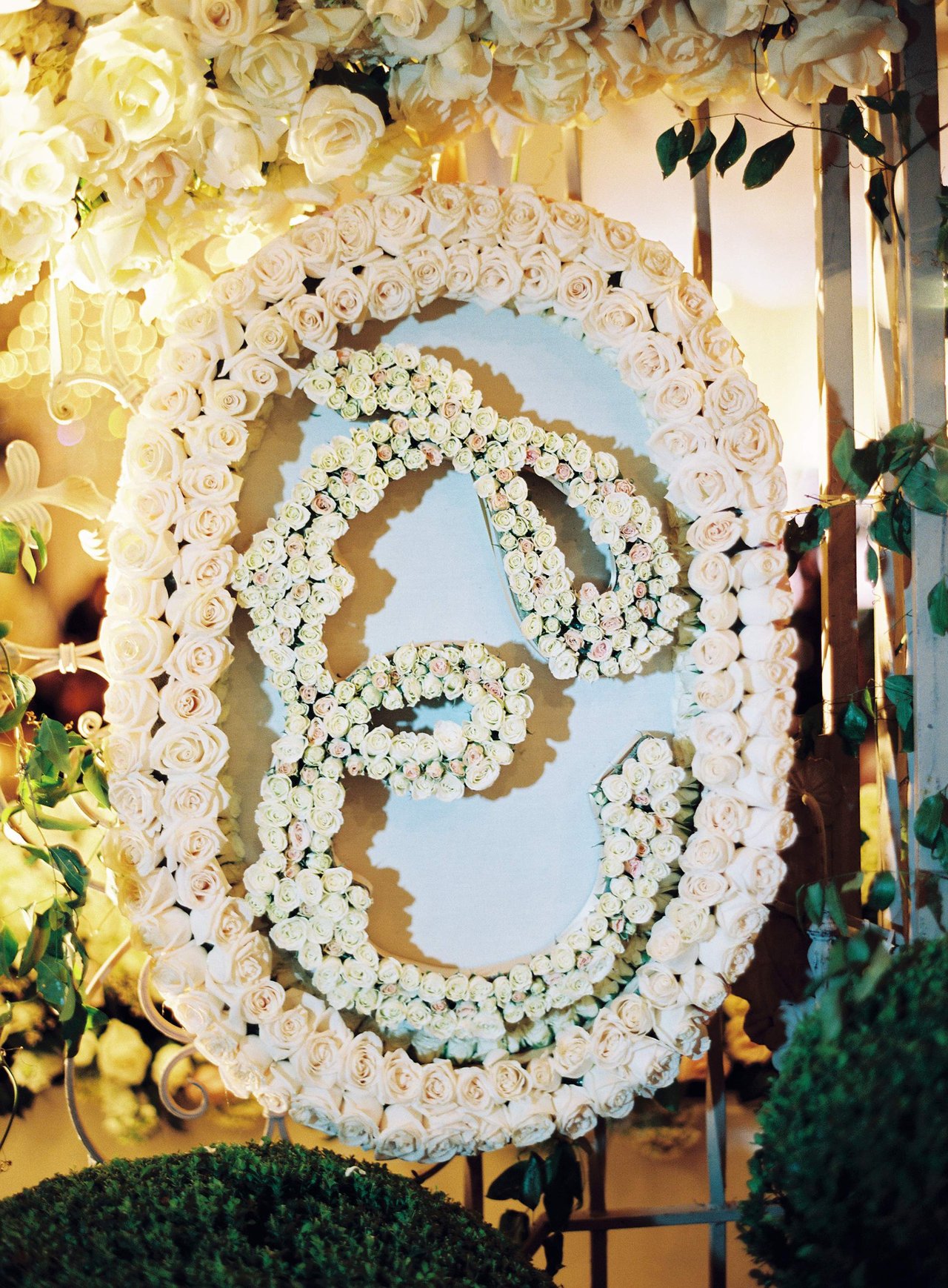 Flower Initial Decoration