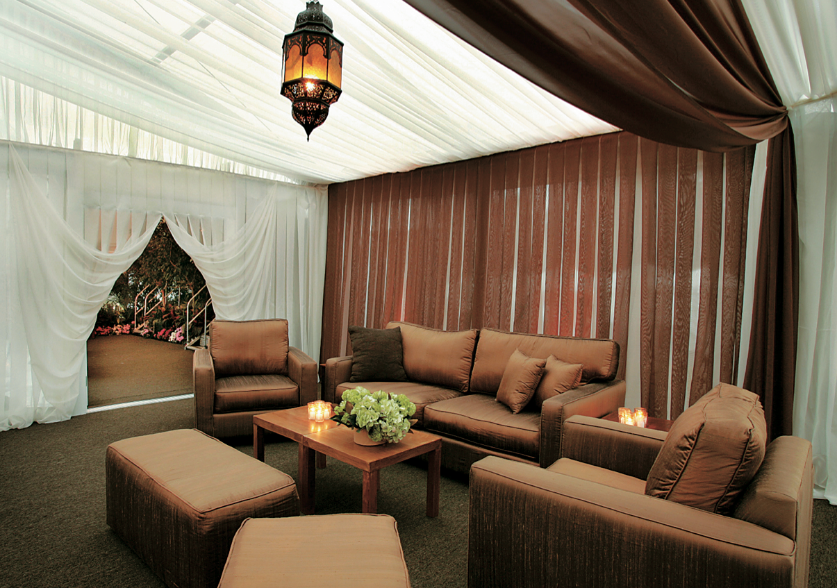 Tented Lounge Space