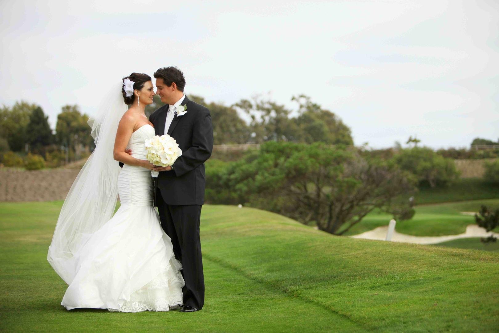 Couple on Golf Course