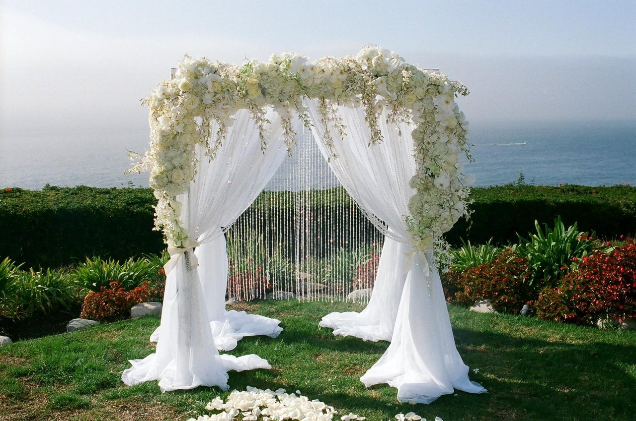 Oceanfront Wedding Canopy