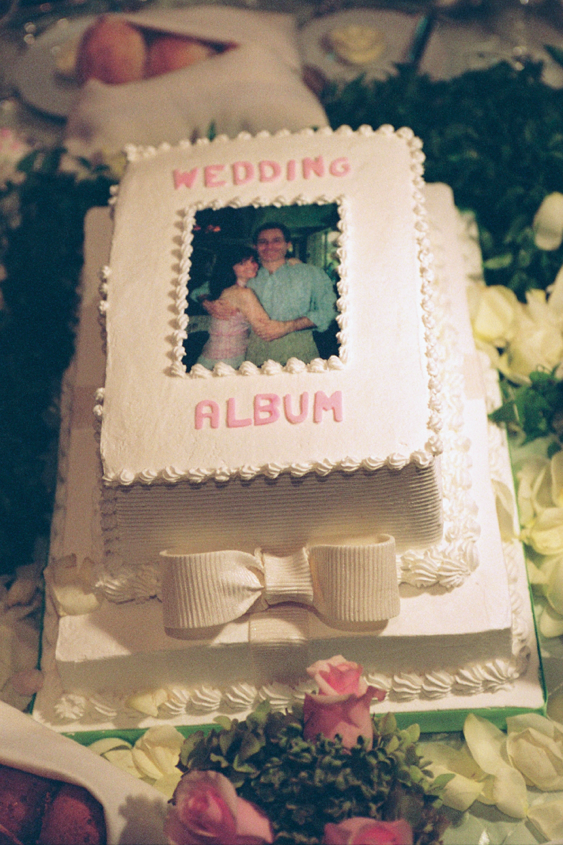 Wedding Album Cake