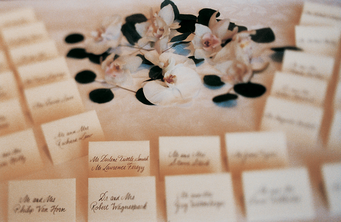 Calligraphy Place Cards