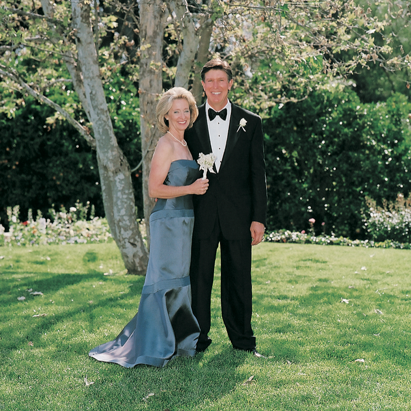 Blue Mother of the Bride Dress