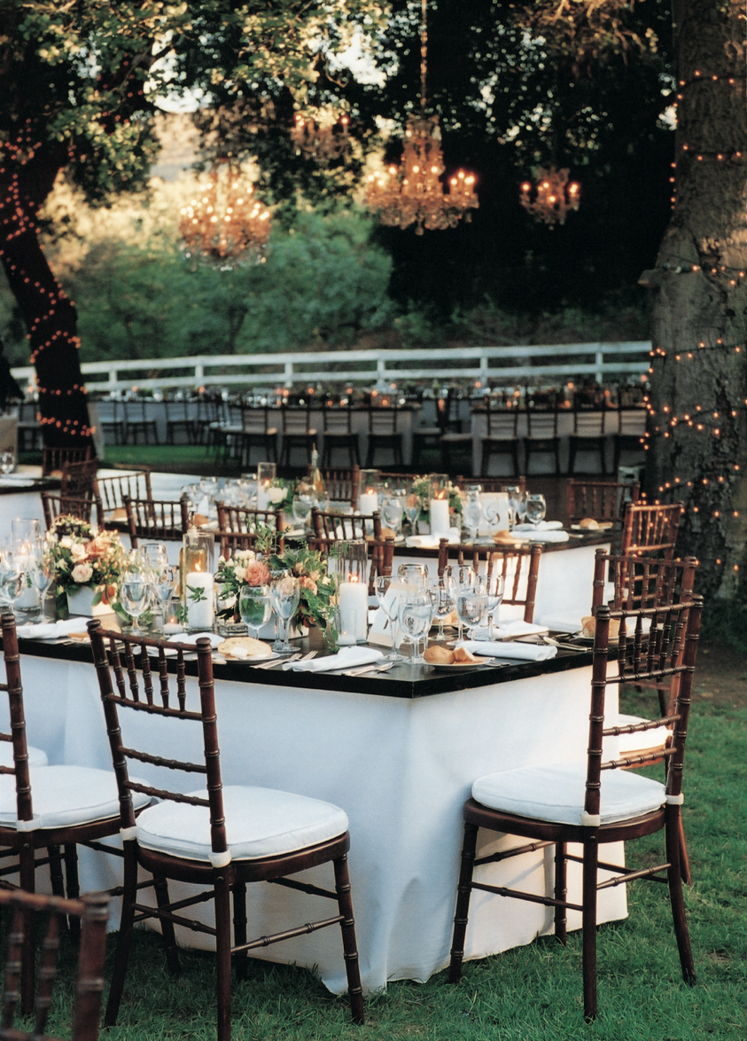 Tuscan-Inspired Outdoor Reception
