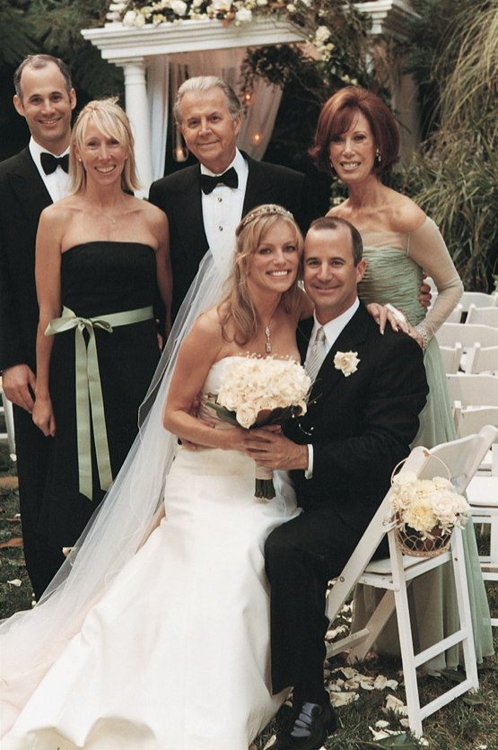 The Groom's Family Pose With the Newlyweds