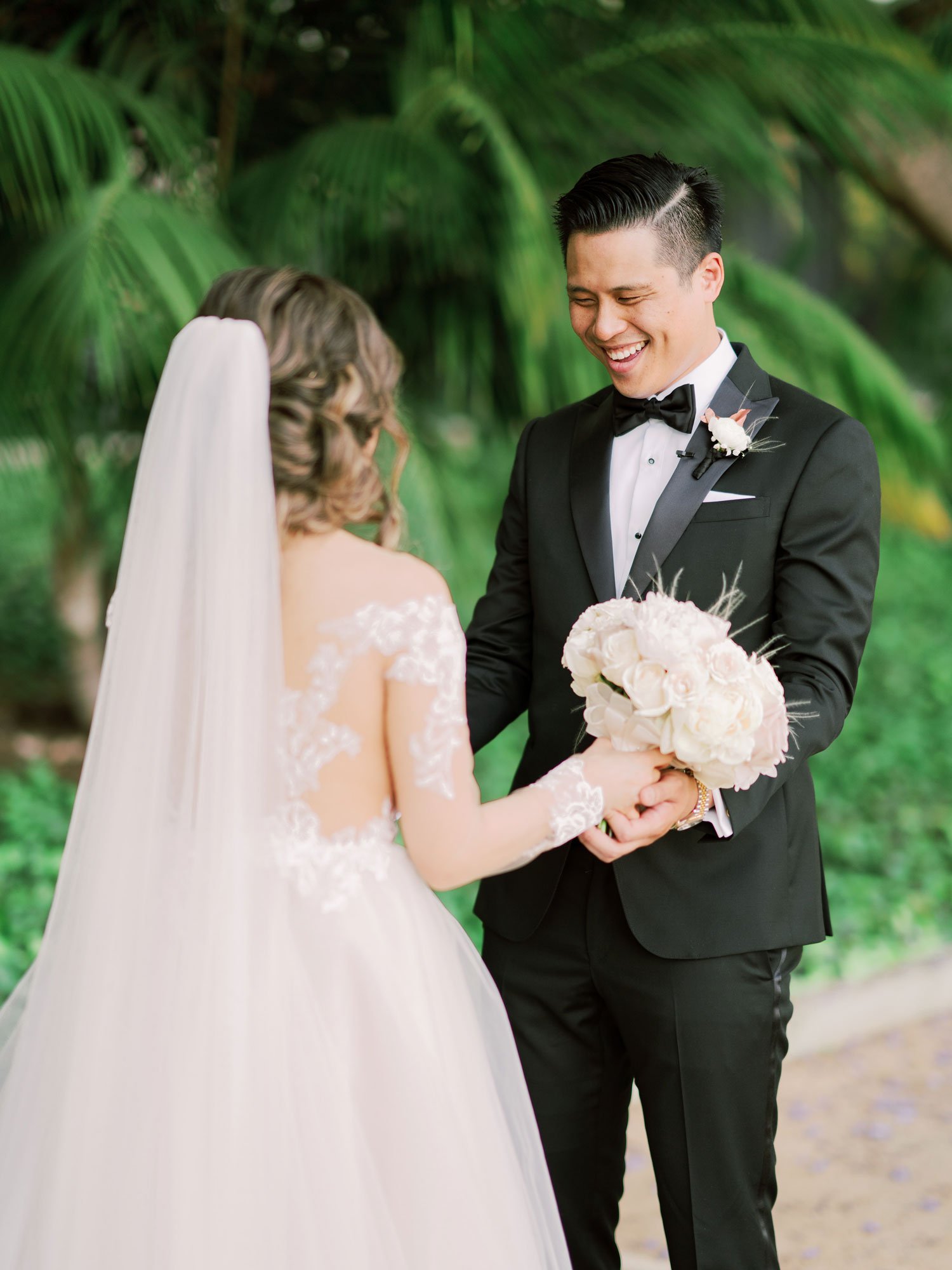 Groom's Reaction During First Look