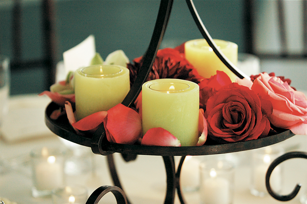 Wrought Iron Centerpiece