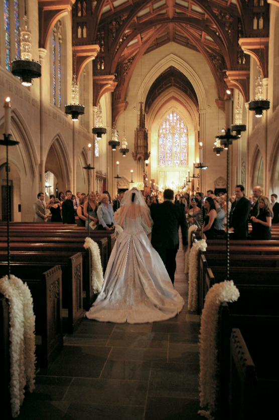 Romantic Church Ceremony