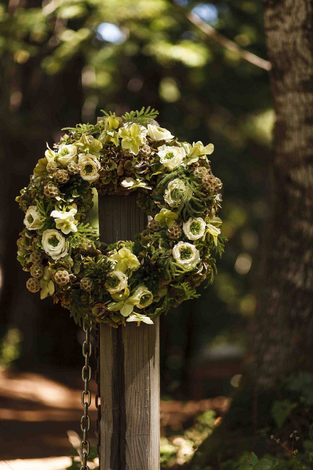 Rustic Ceremony Wreath
