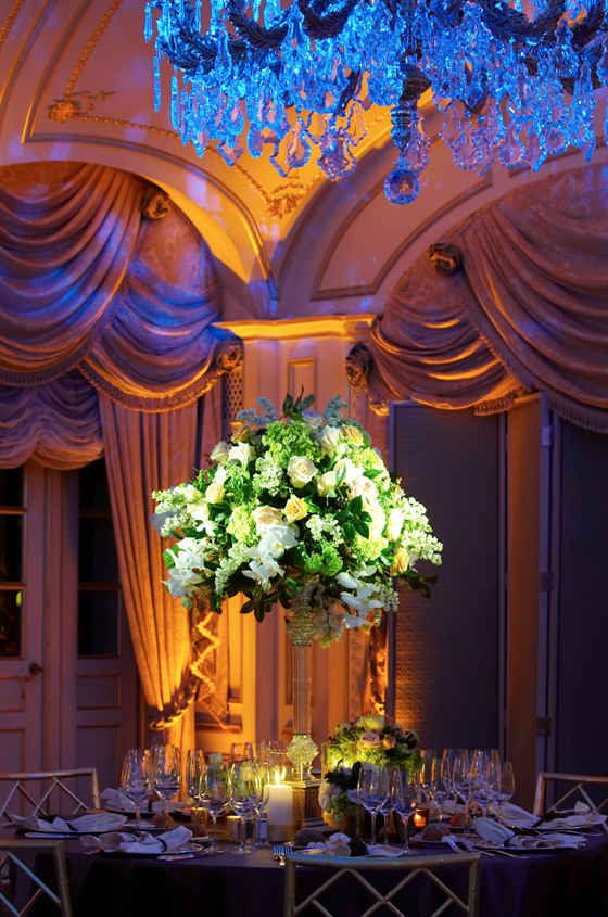 Formal Ballroom Reception Décor