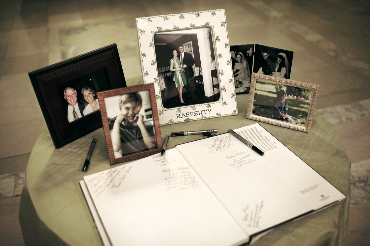 Unique Guest Book Table