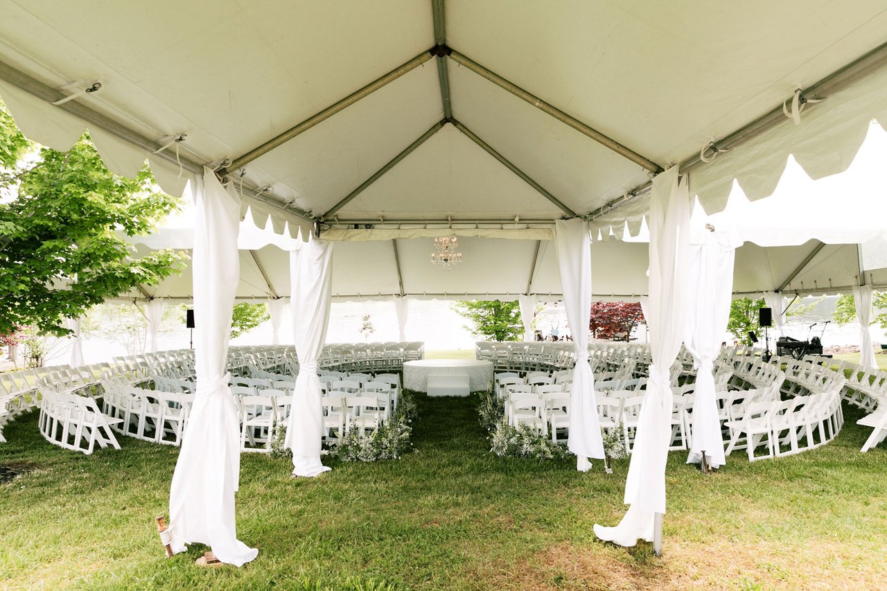 Tent Ceremony with In-the-Round Seating