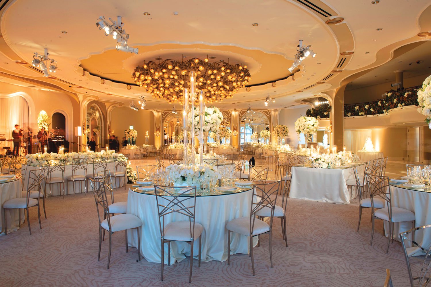 Ballroom Reception at The Beverly Hills Hotel