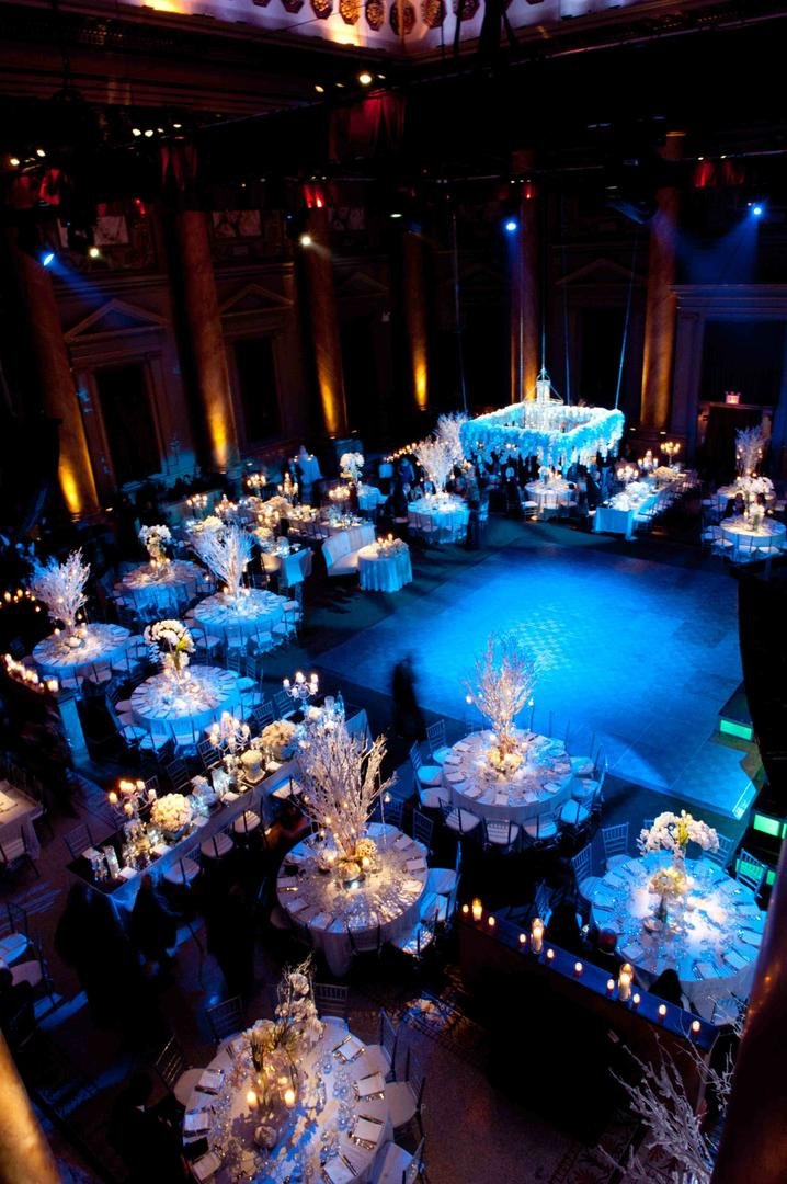 Winter Wedding Reception