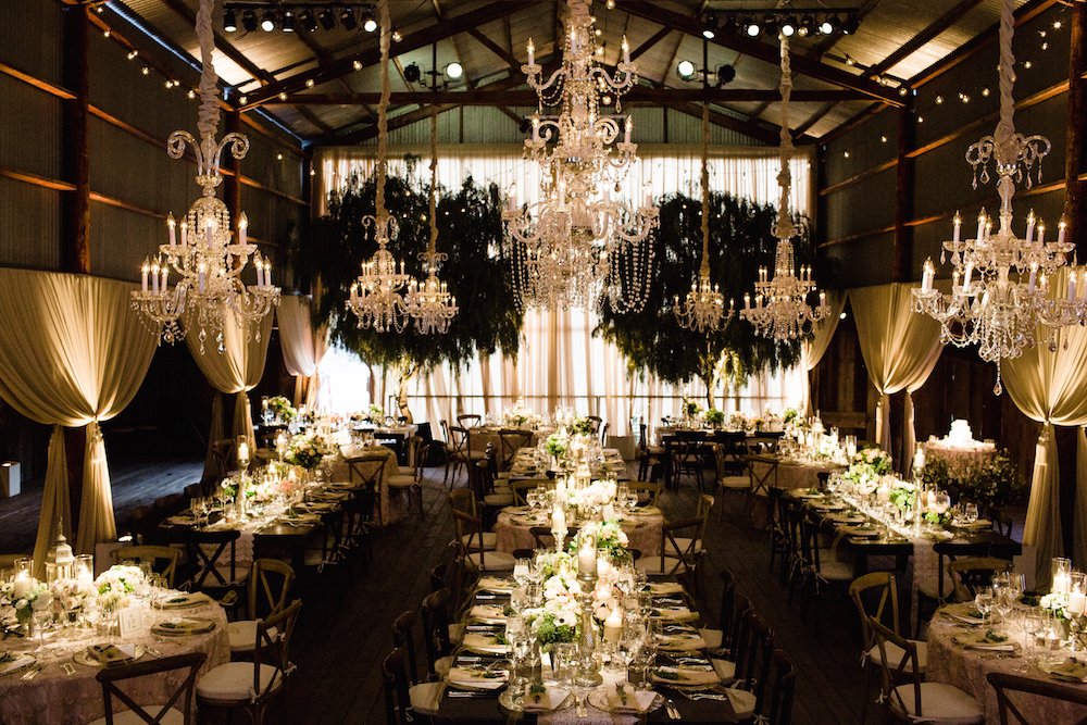 Rustic Reception Space