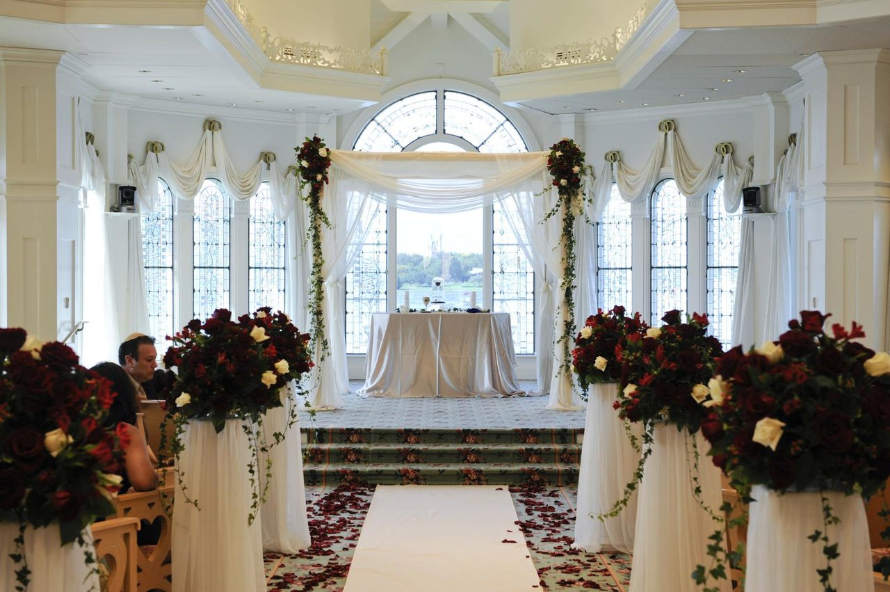 Indoor Disney Wedding