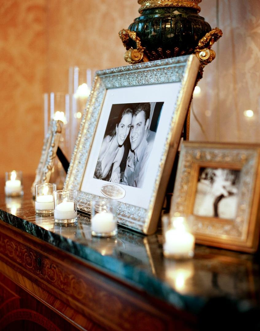 Mantle Photo Decorations