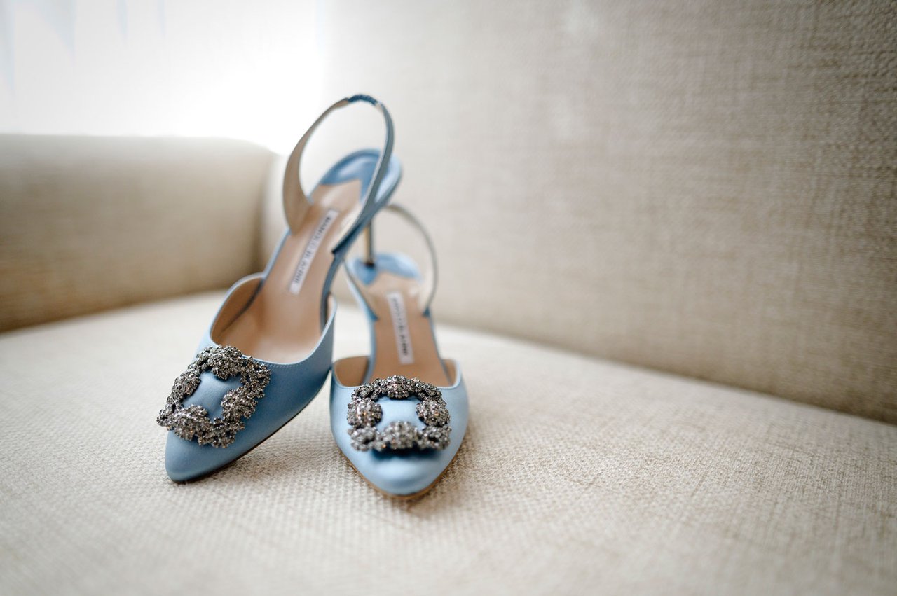 Light Blue Manolo Blahnik Heels