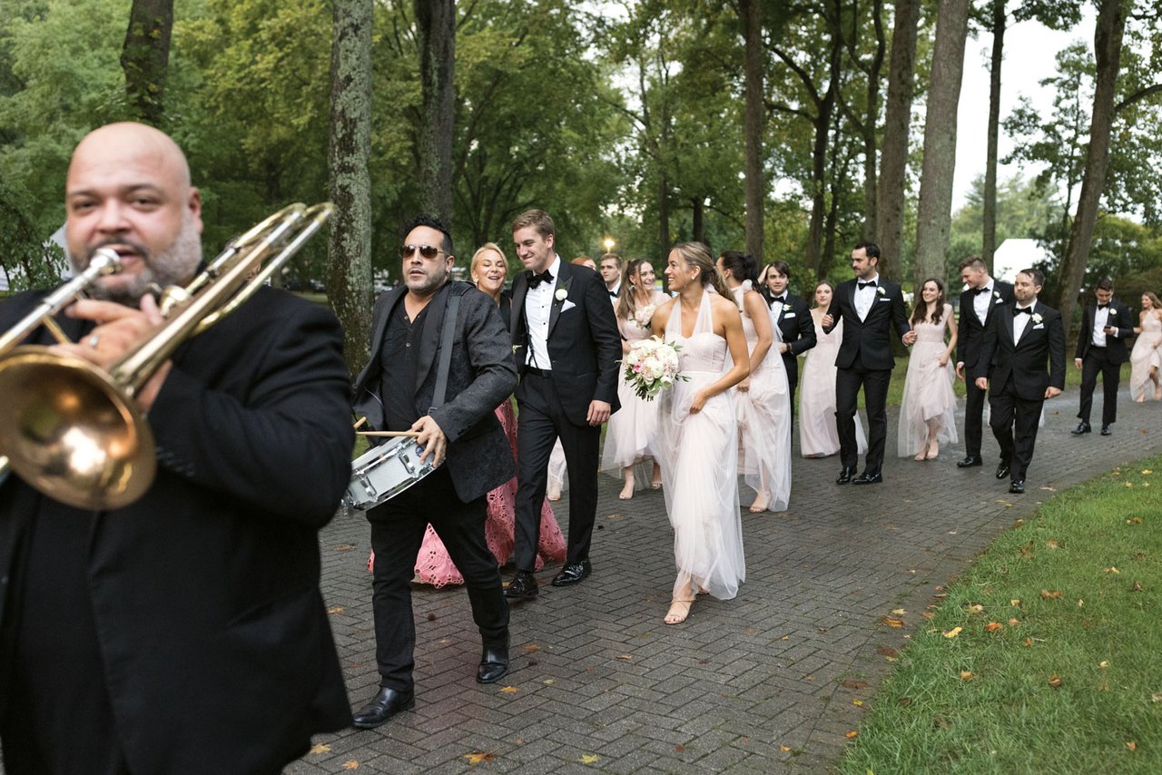 Second Line Wedding Parade to Reception