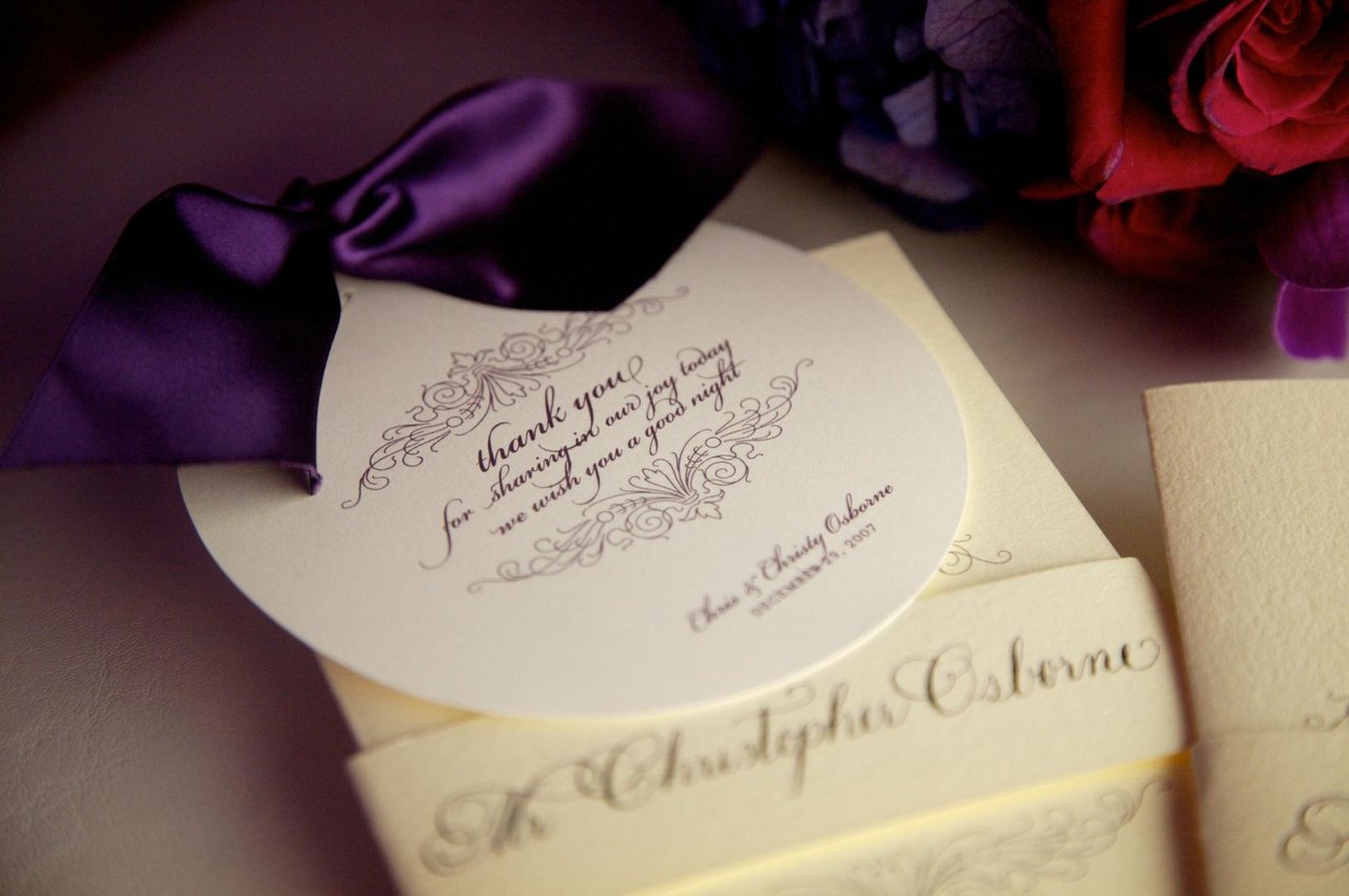 Circular Thank-You Notes