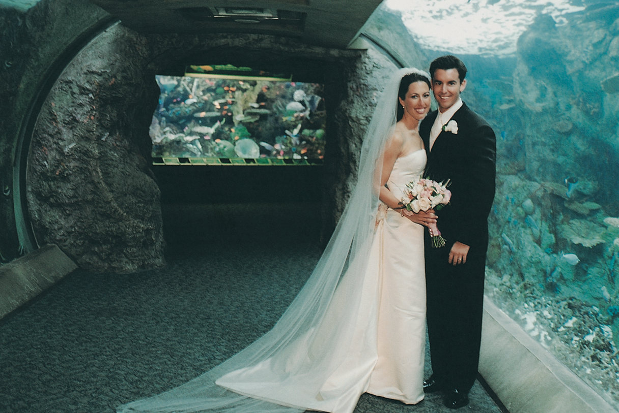 Real Wedding of Janet Evans + Bill Wilson - Inside Weddings