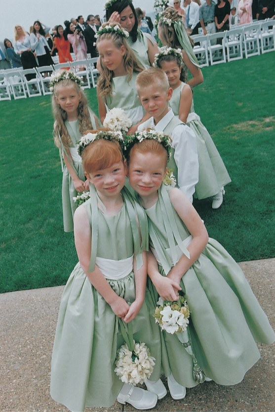 Twin Flower Girls