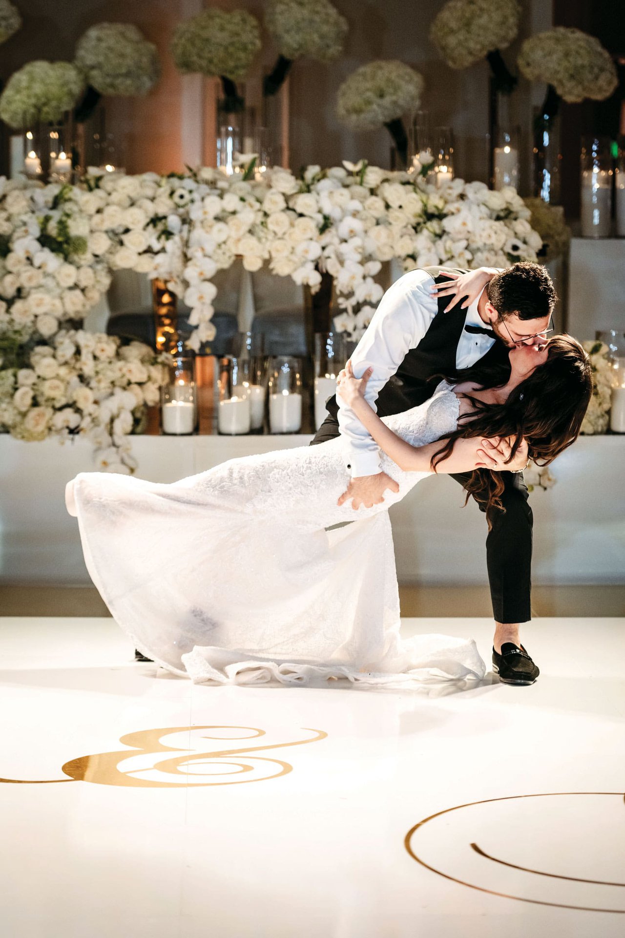 Choreographed First Dance Kiss
