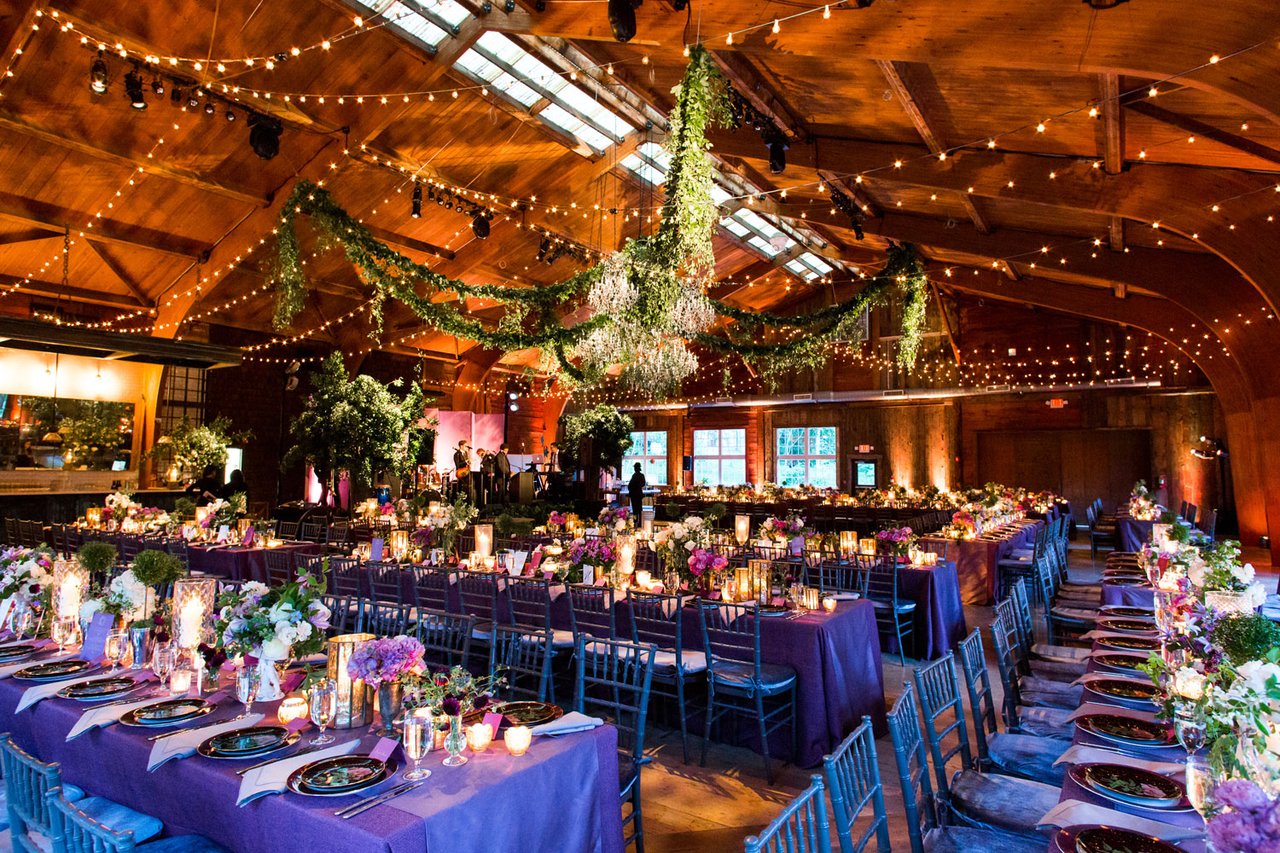 Luxurious & Vibrant Barn Wedding