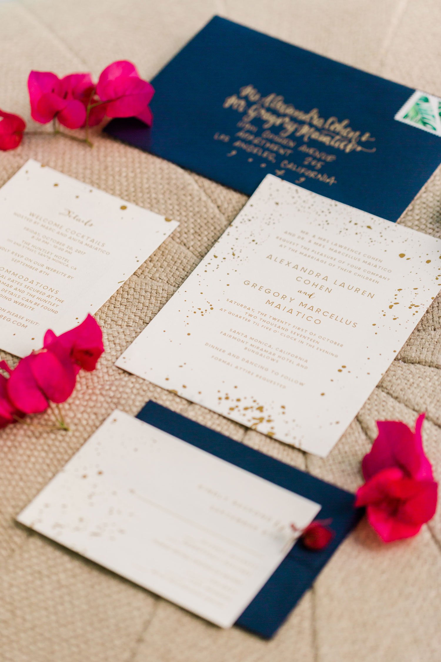 Santa Monica Wedding with Tropical Touches & East Coast Inspiration ...
