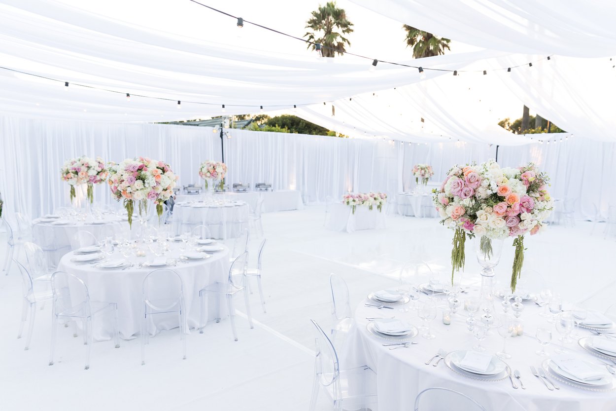 Clean White Reception Space
