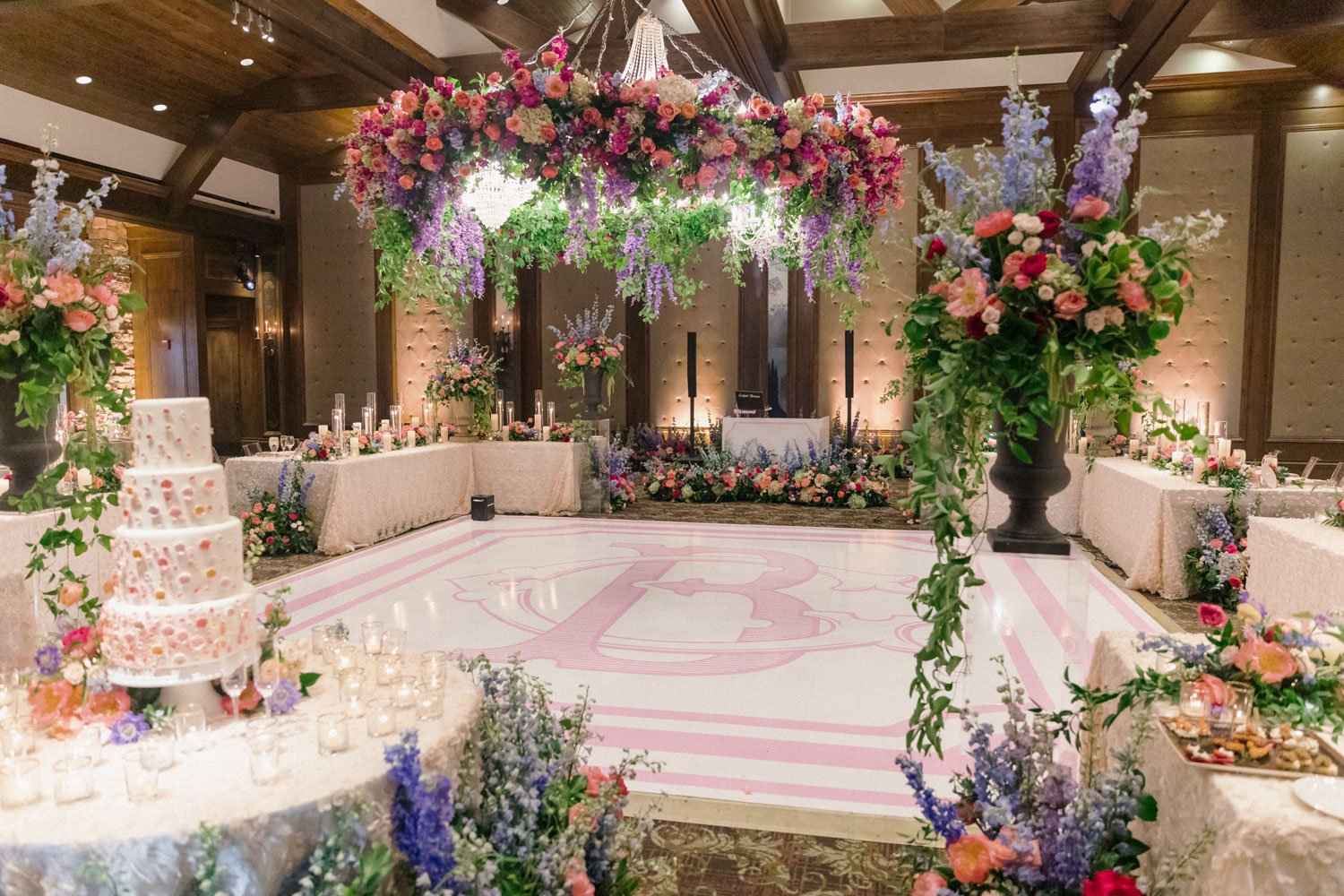 Colorful Fairy-Tale Garden Wedding Reception