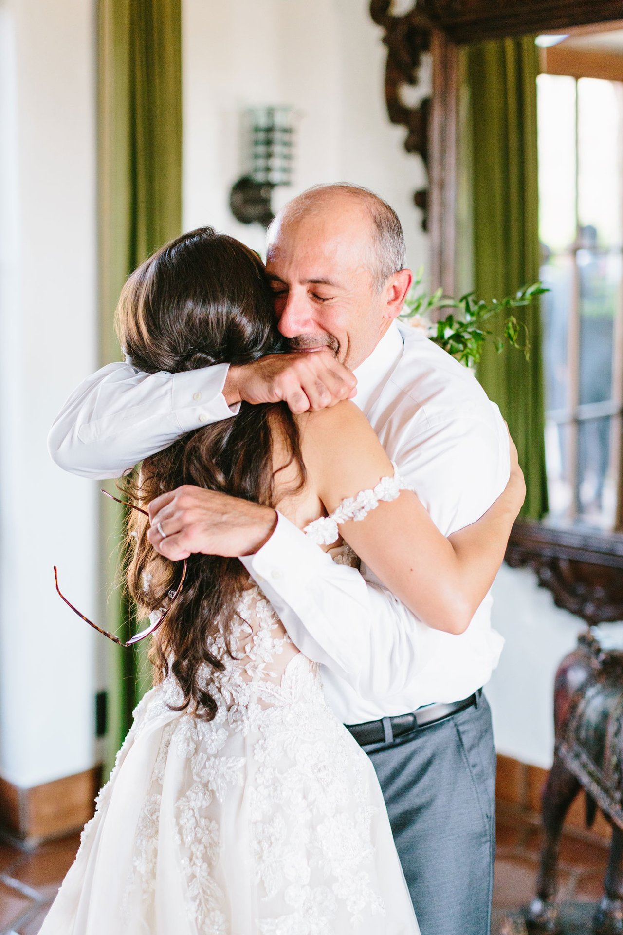 Emotional Moment with Father of Bride
