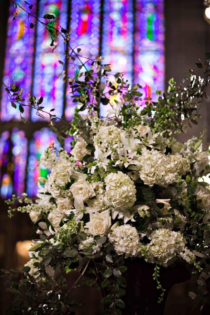 Chapel Flower Arrangement