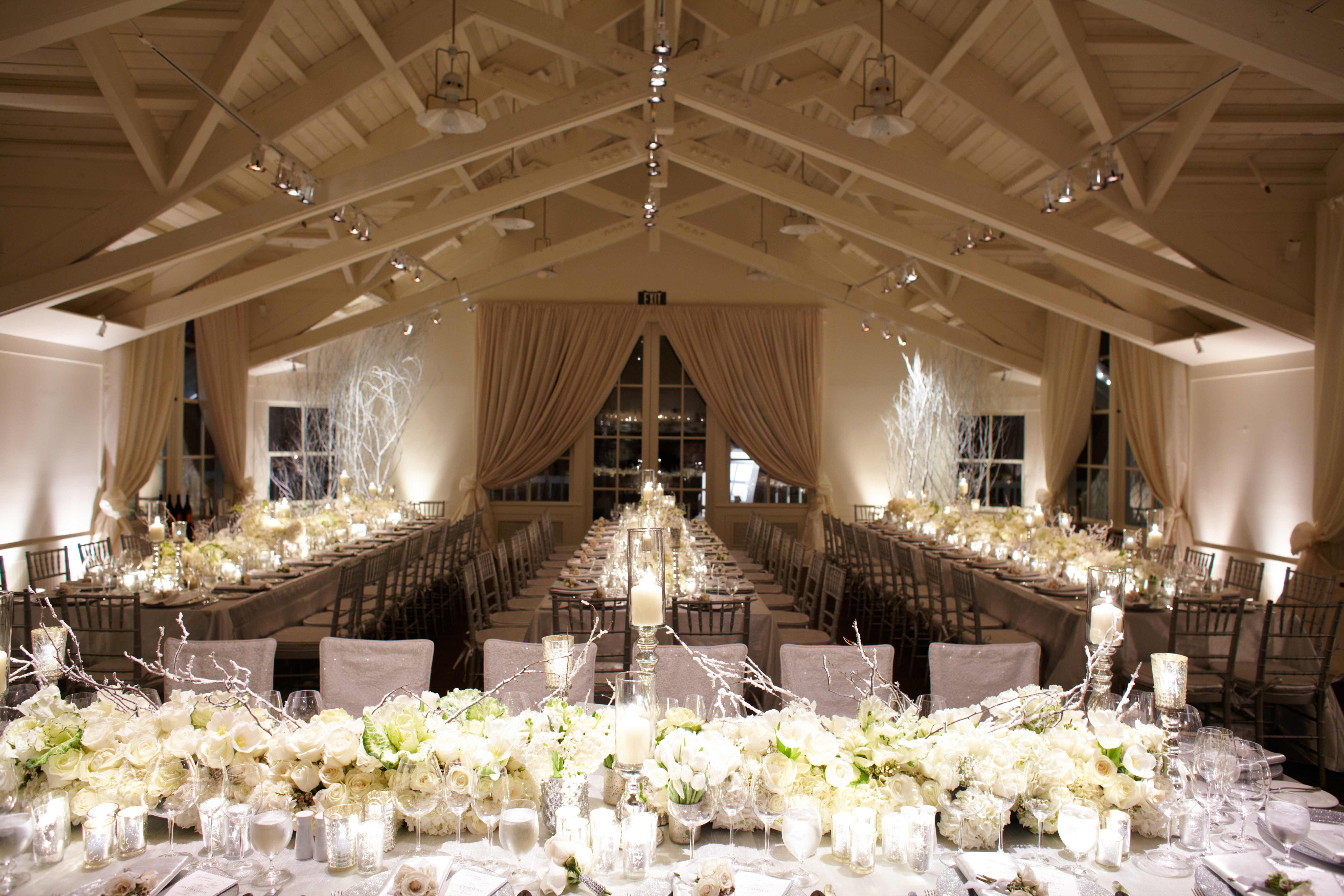 Winter-Inspired Reception