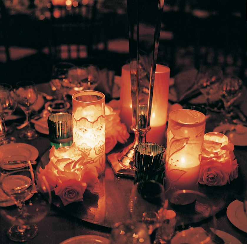 Candlelit Tablescape