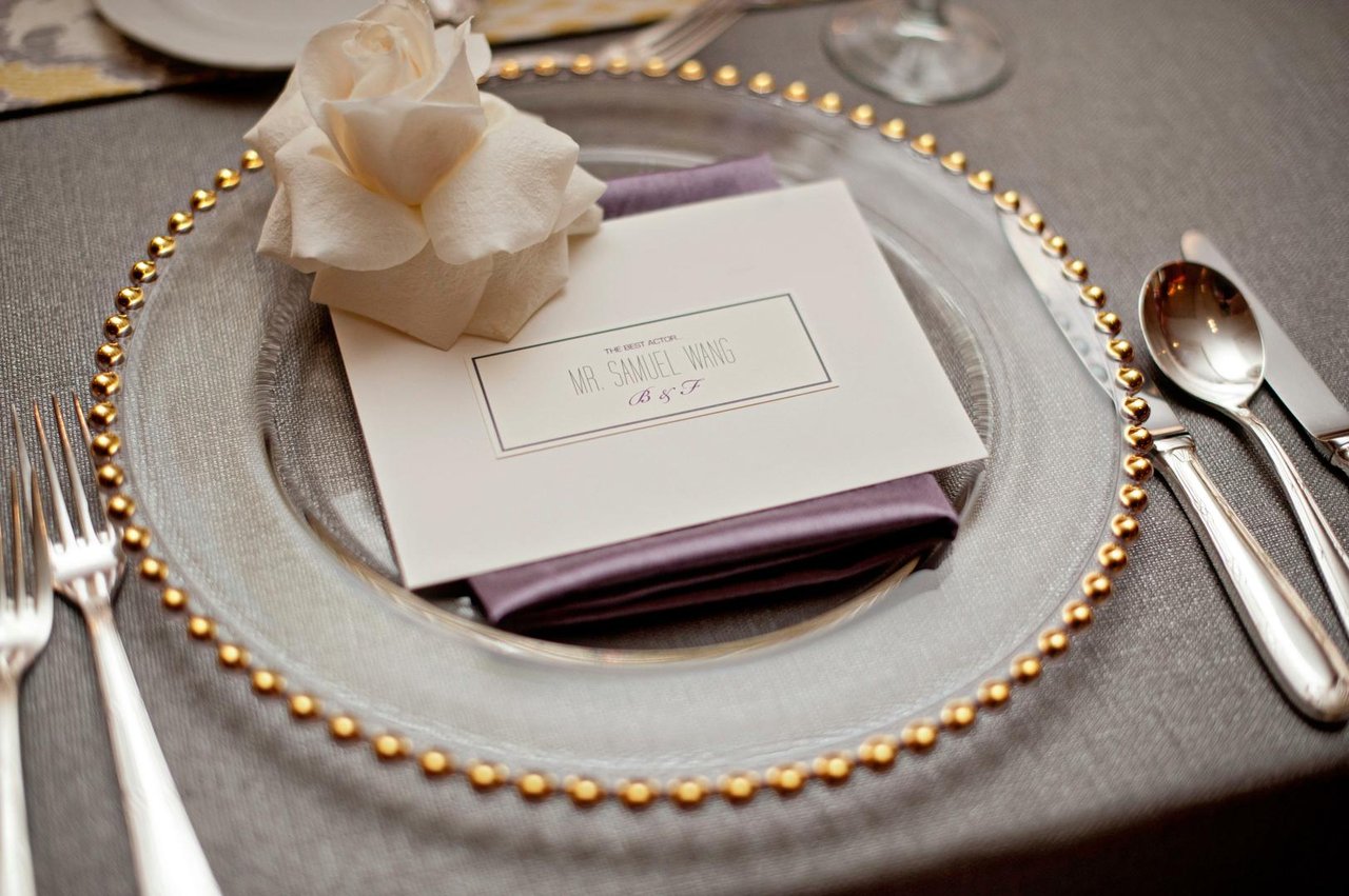 Dinner Menu Envelope