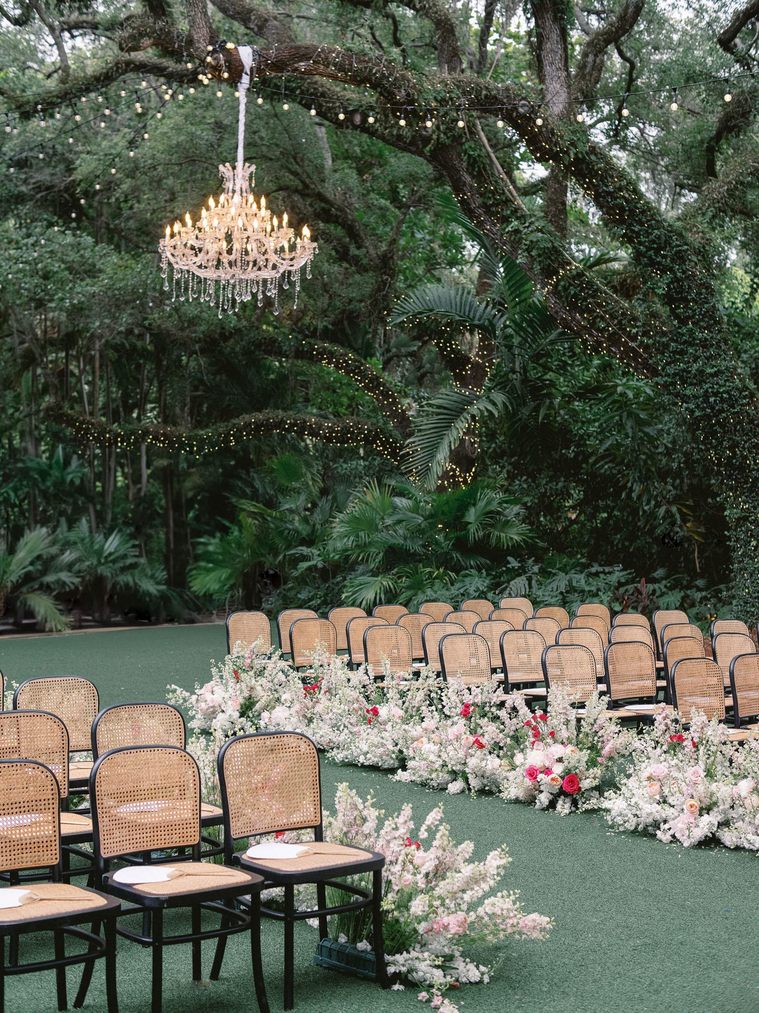 Pretty-in-Pink Spring Wedding at a Spanish-Style Villa in Miami