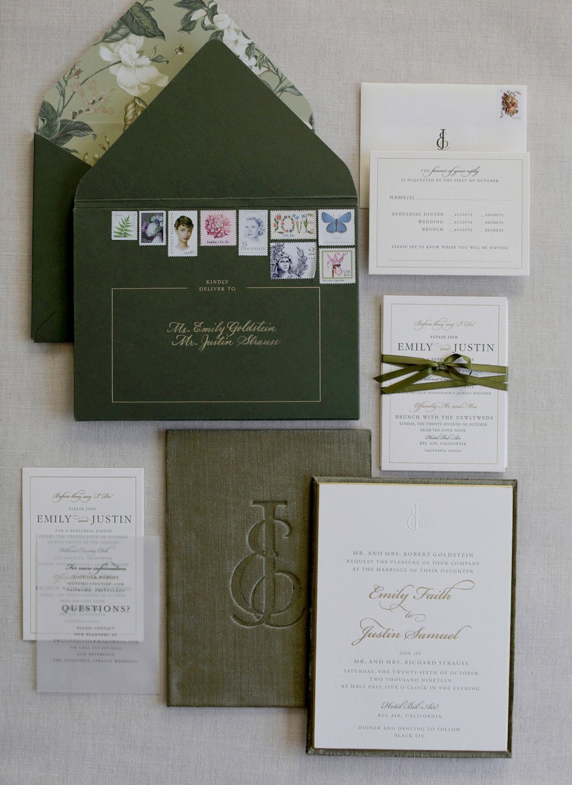 Luxury Wedding of EF Collection Designer, Emily Faith