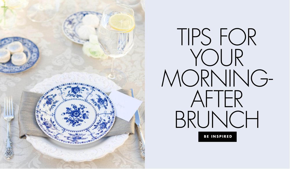 How to Host a Morning-After Brunch