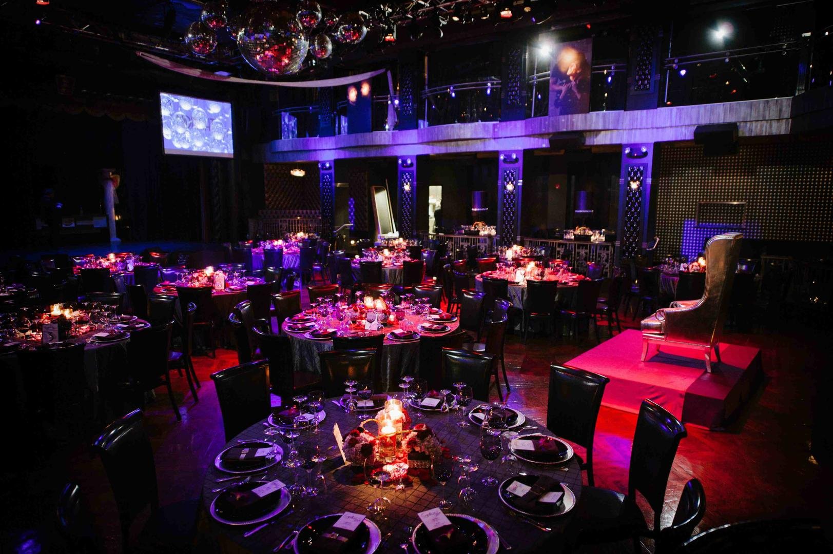 Theater Wedding Reception