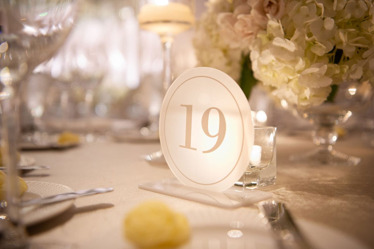 Illuminated Table Number