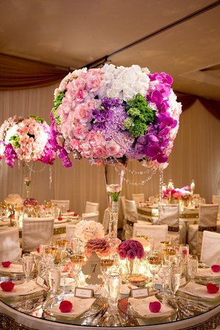 Colorful Wedding Centerpiece