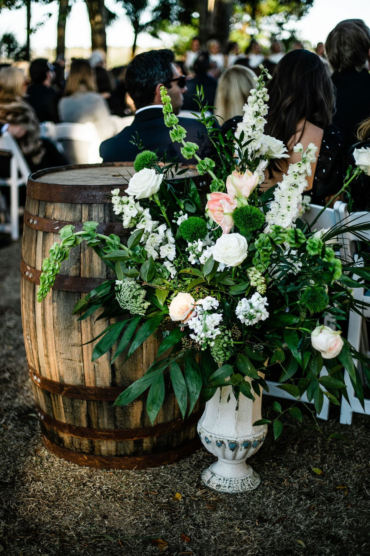 Floor Ceremony Flower Arrangement