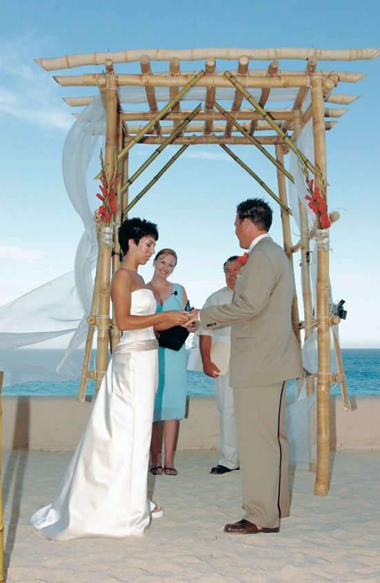 Beach Ceremony Structure