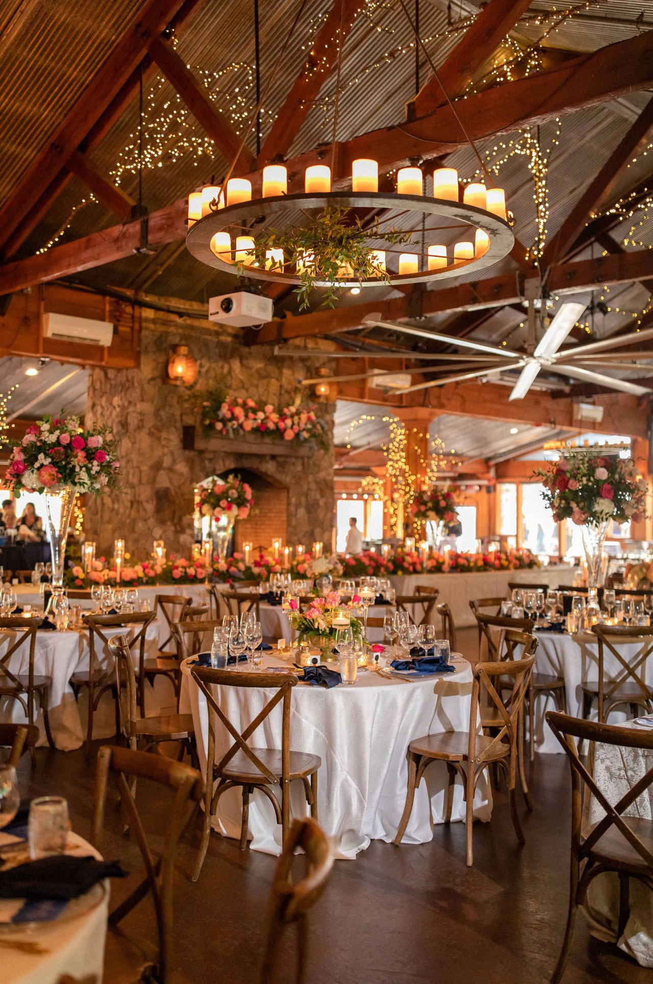 The Pavilion at Angus Barn Reception