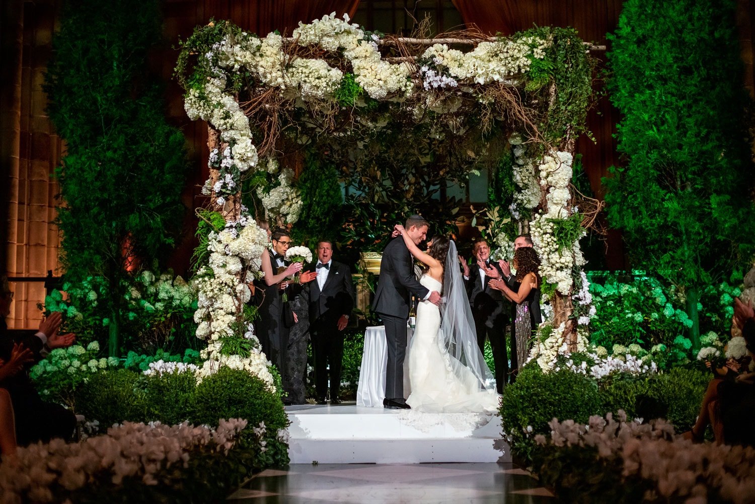Jewish Wedding Under Luxury Rustic Chuppah