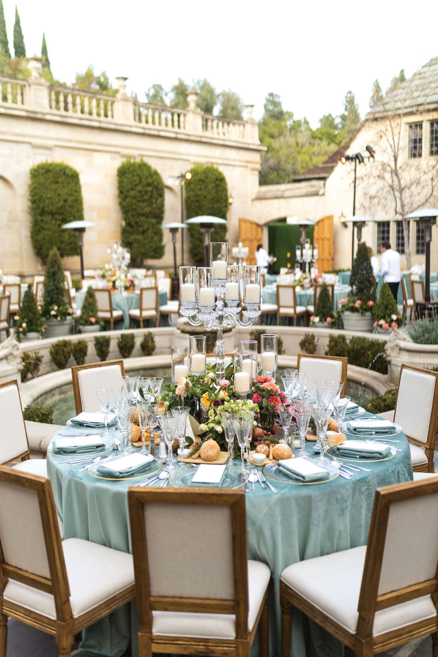 Regency-Inspired Outdoor Wedding Reception