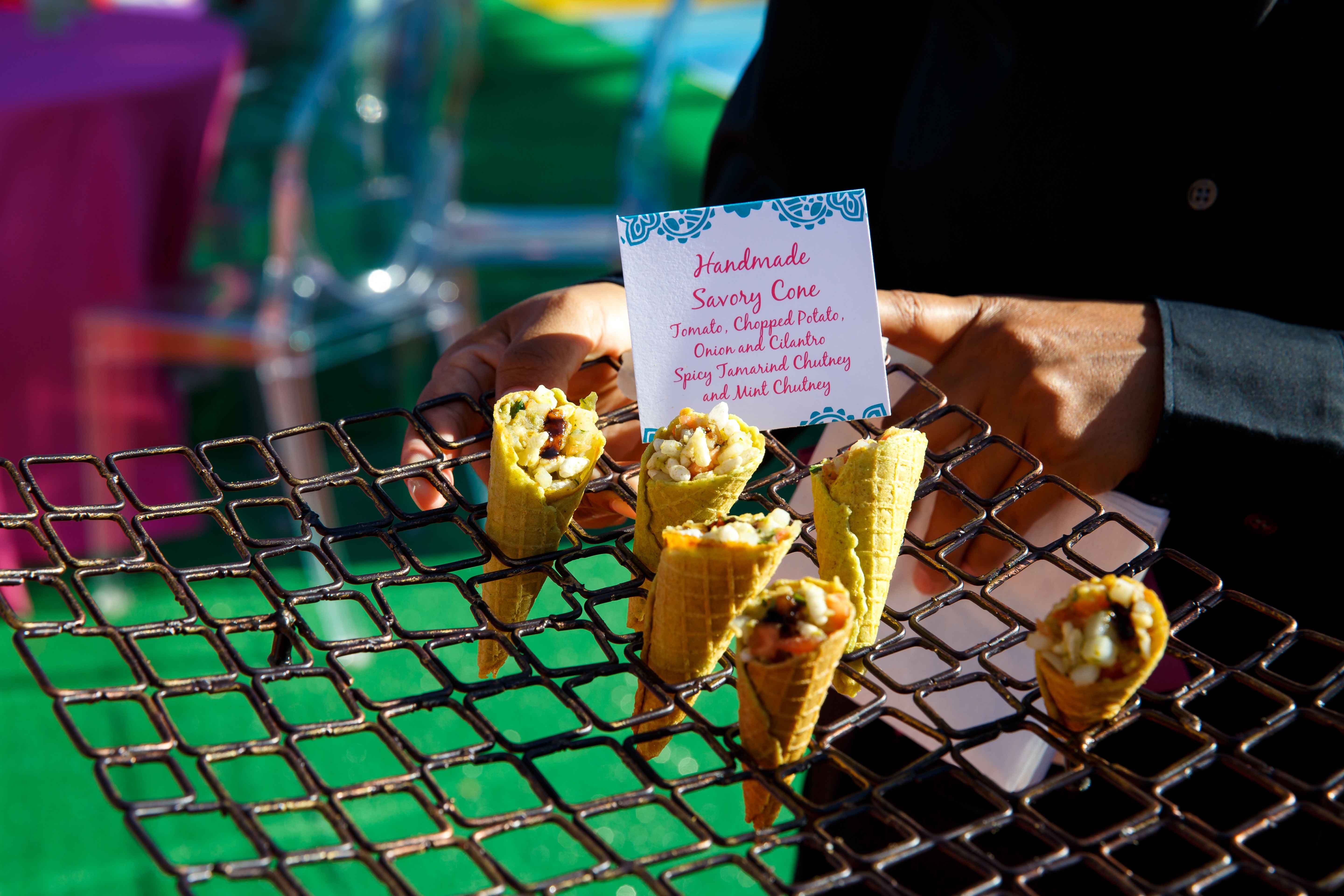 Savory Cone Hors d'Oeuvres