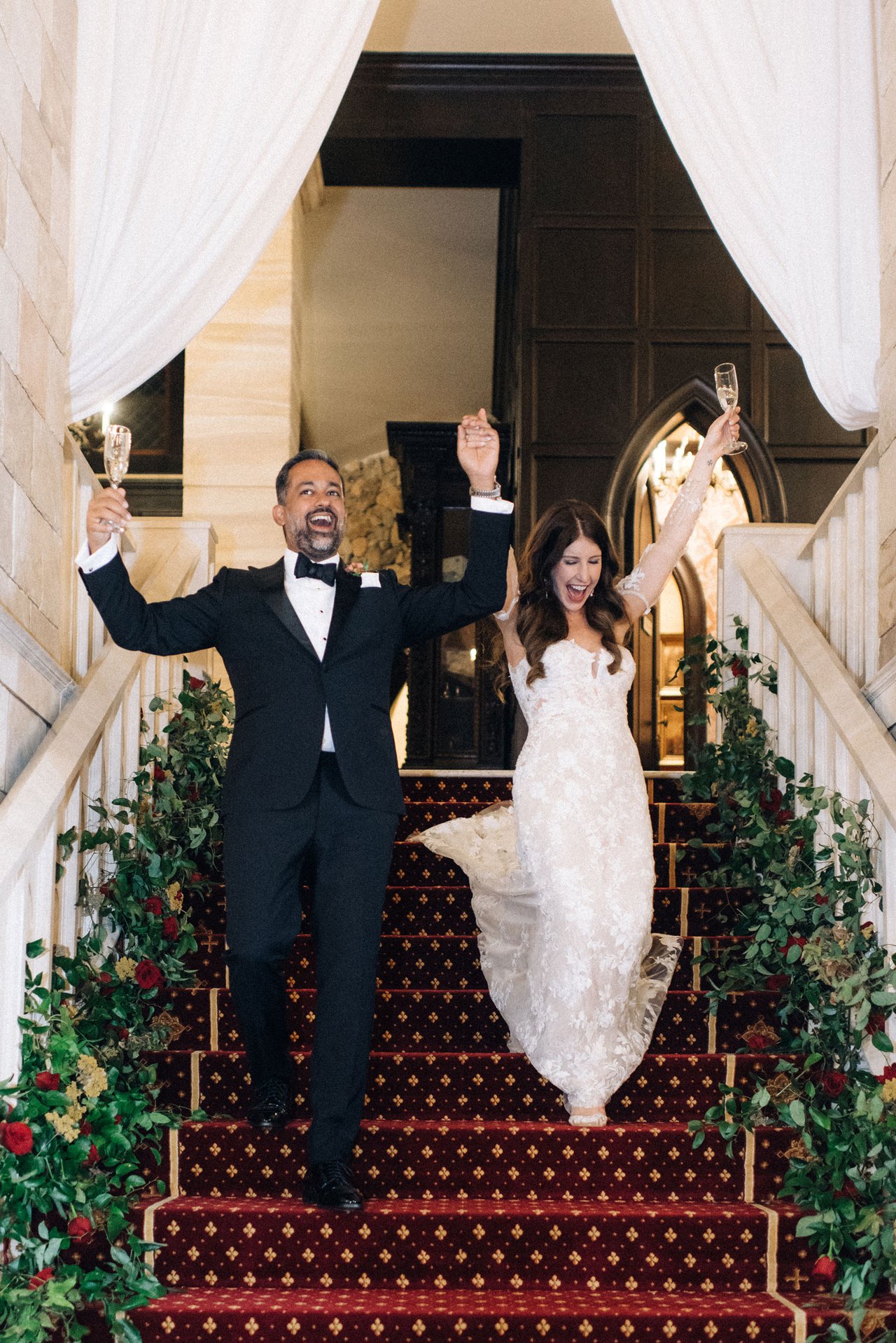 Couple's Grand Entrance at Wedding Reception